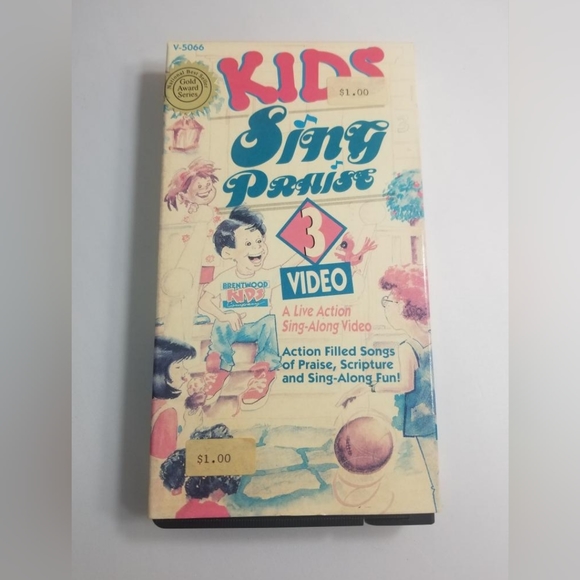 Media | Vintage Vhs Kids Praise Sing Along | Poshmark